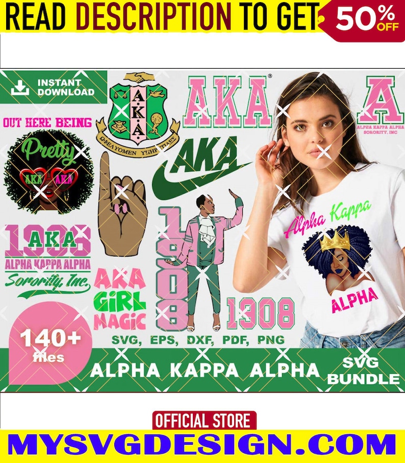 140 Aka Svg Bundle, Aka Svg Layered, Aka Png, Alpha Kappa Alpha ...