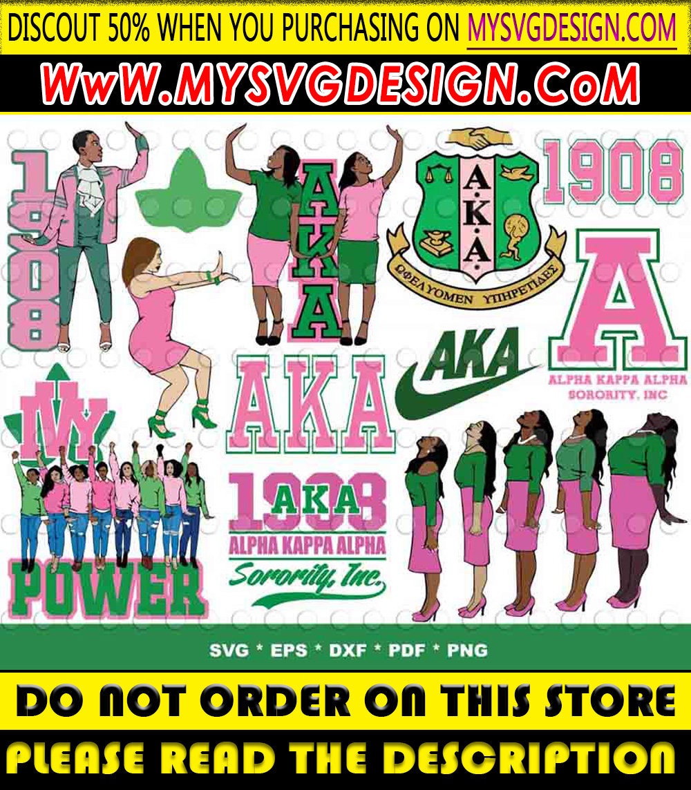 140 Aka Svg Bundle, Aka Svg Layered, Aka Png, Alpha Kappa Alpha ...