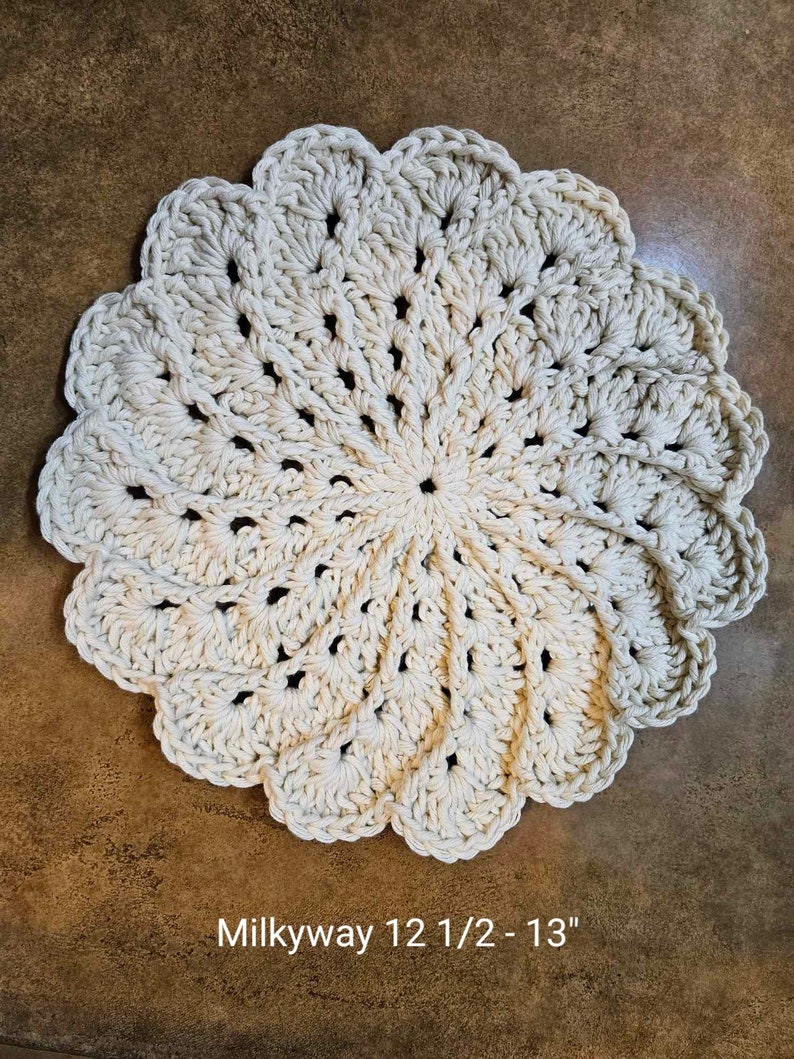 Extra Thick Round Hot Pads/cooling Mats - Etsy