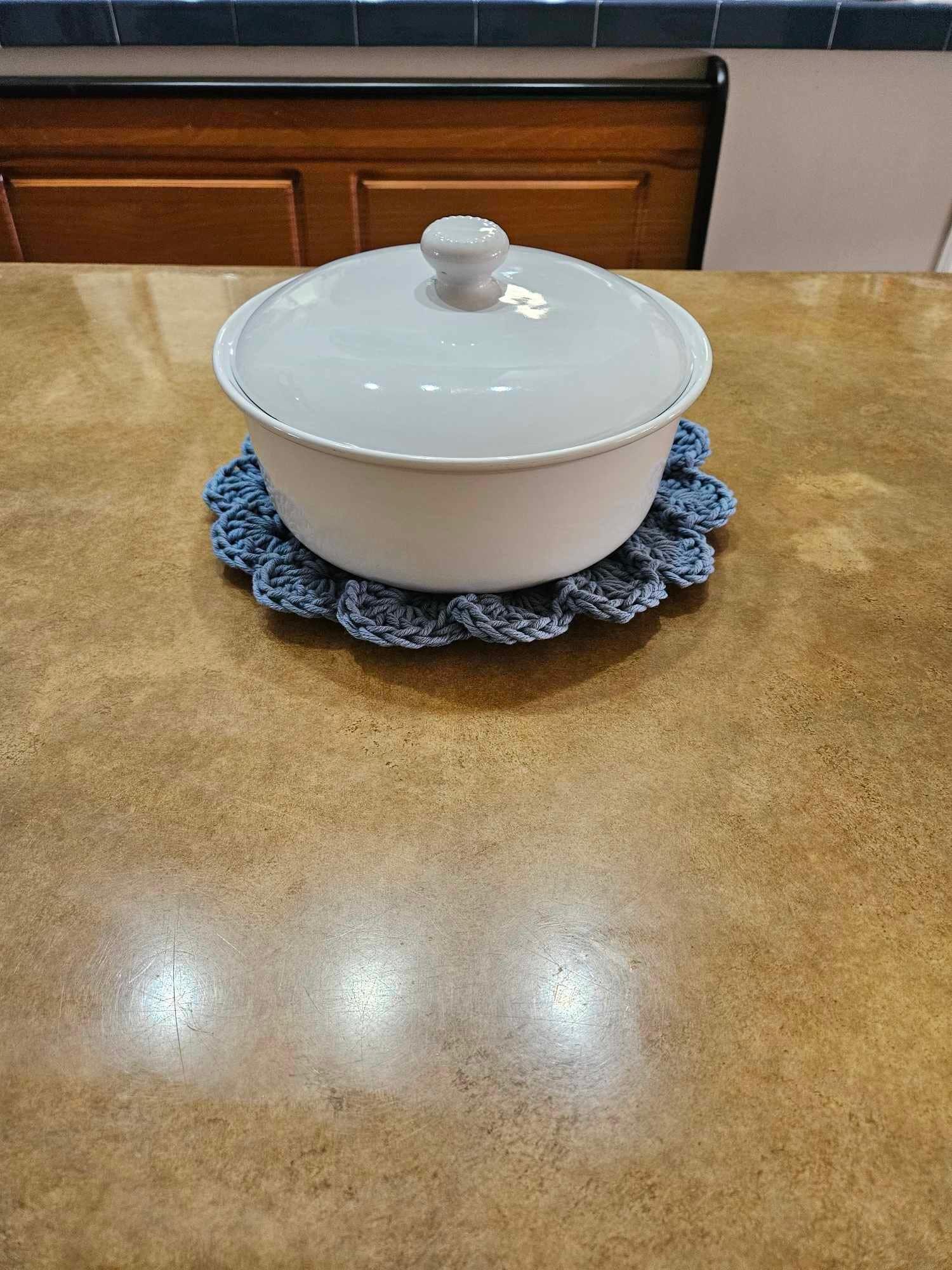 Extra Thick Round Hot Pads/cooling Mats - Etsy