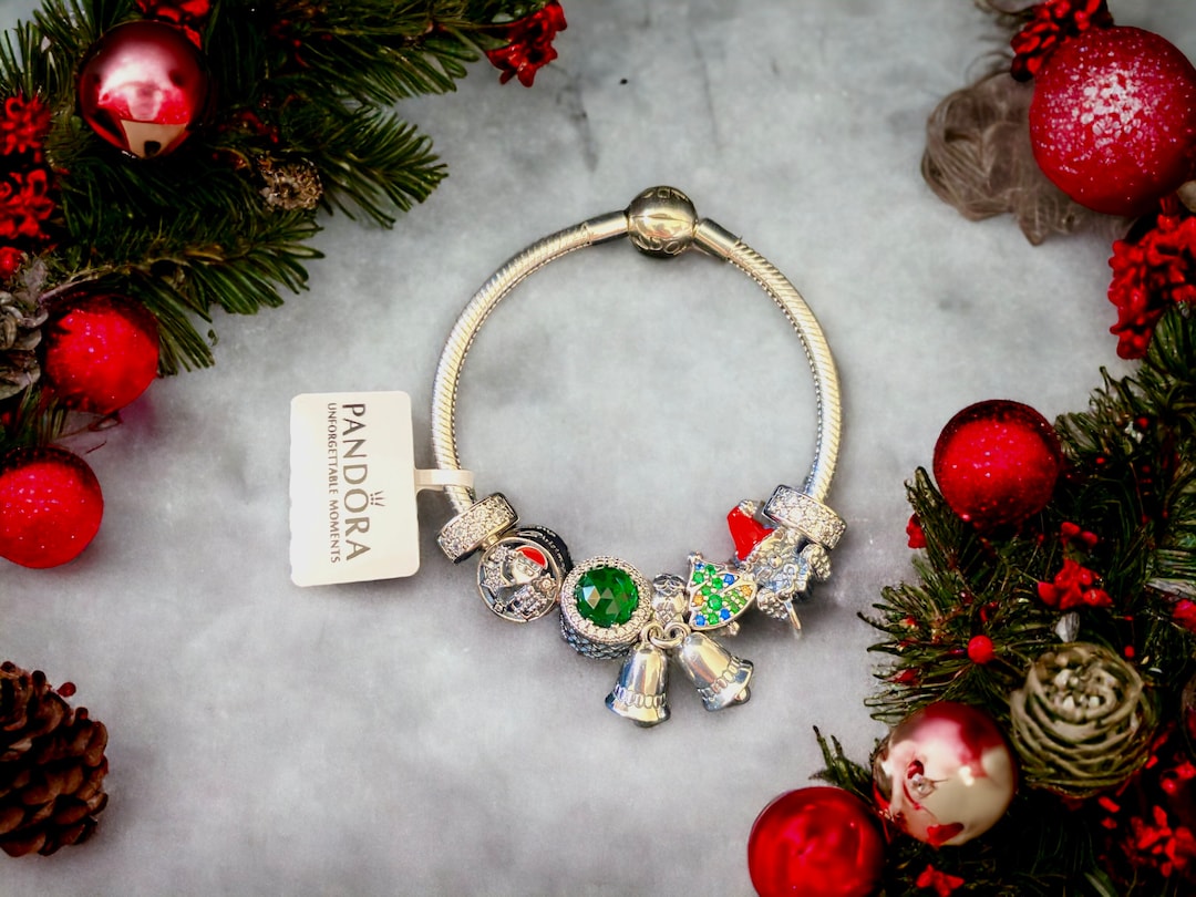 Pandora Bracelet, Pandora Moments Christmas Charm Bracelet, Gift for ...