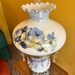 Blue Floral Victorian Antique Style Lamp - Etsy