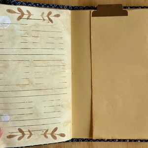 Coffee Themed Handmade Junk Journal With Cavallini Accents, Coffee ...