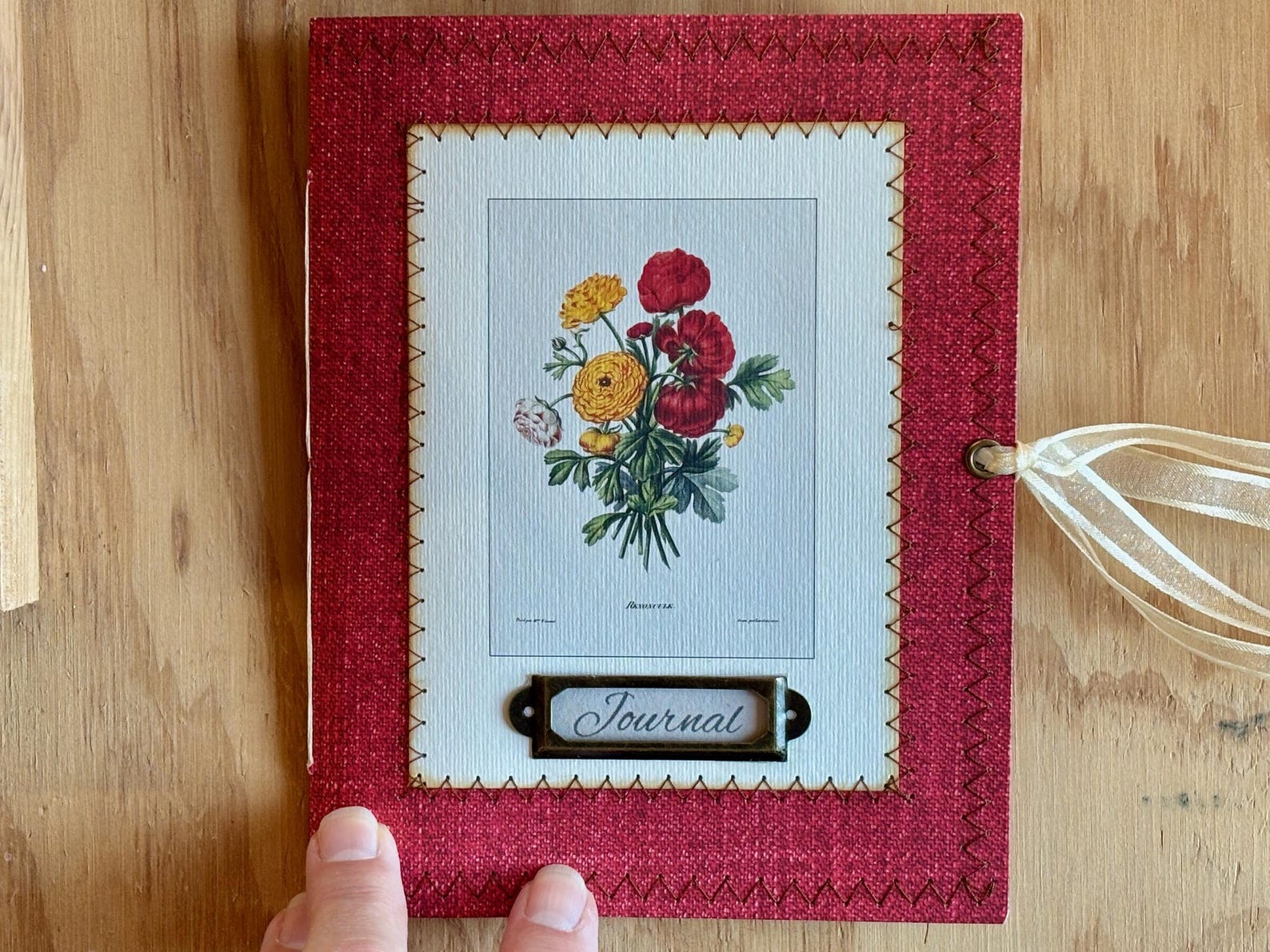 Special Cavallini Card-covered, Journal Full of Unique and Beautiful ...