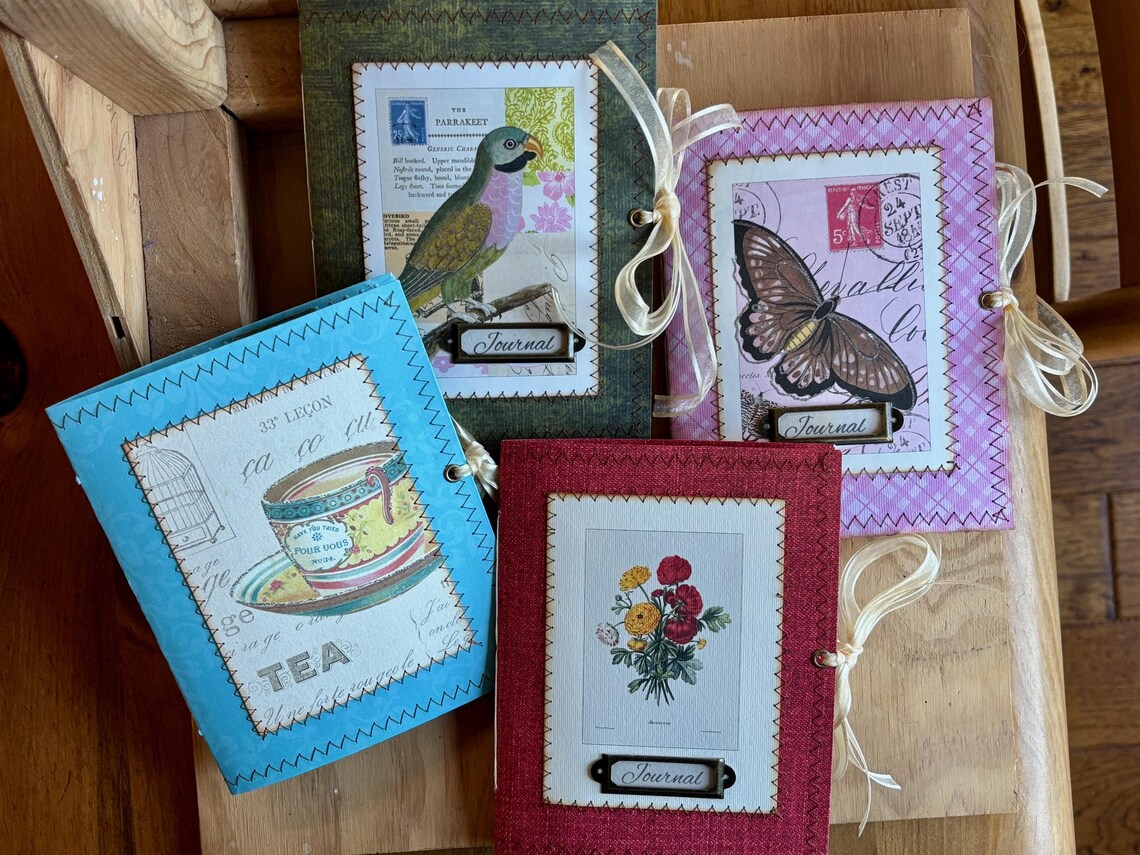 Special Cavallini Card-covered, Journal Full of Unique and Beautiful ...