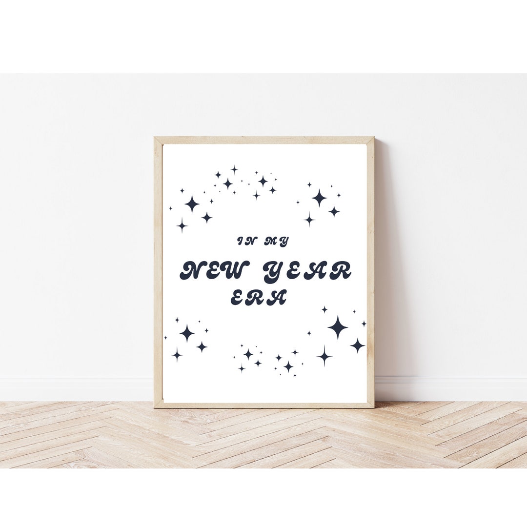 In My New Year Era Printable, NEW YEAR Era Poster, Taylor Swift New ...
