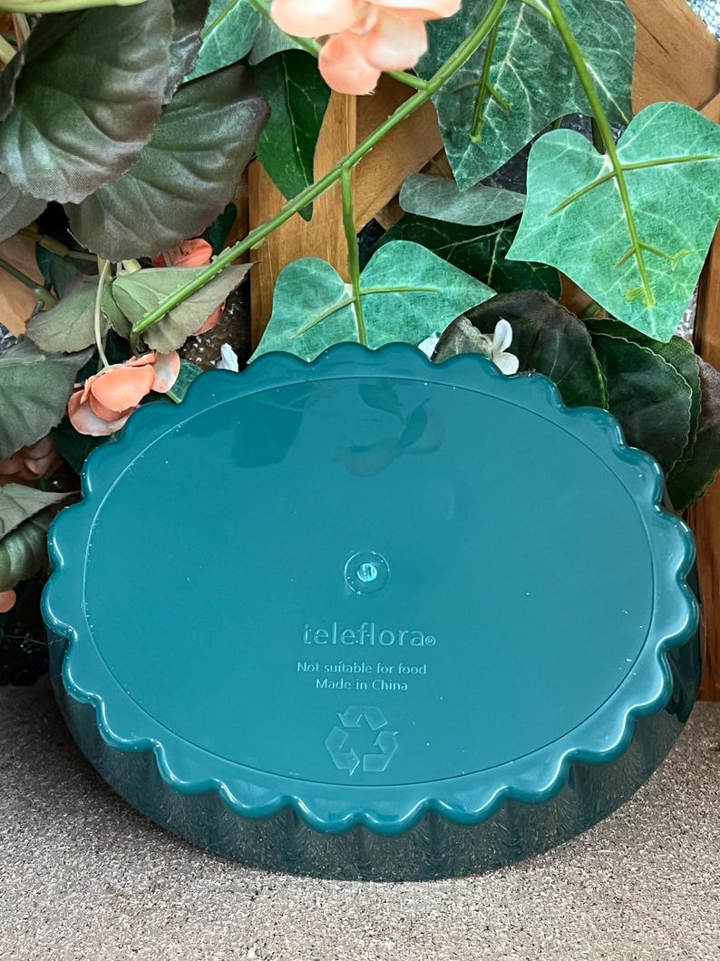 Teleflora Kinkade Design Dish With Stakes - Set of 5 - Etsy