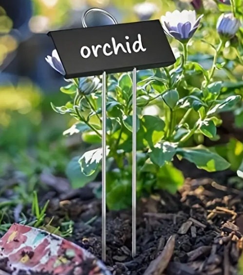 5/10/15/20 Pack of Metal Plant Markers + Steak / Plant Labels / Garden ...