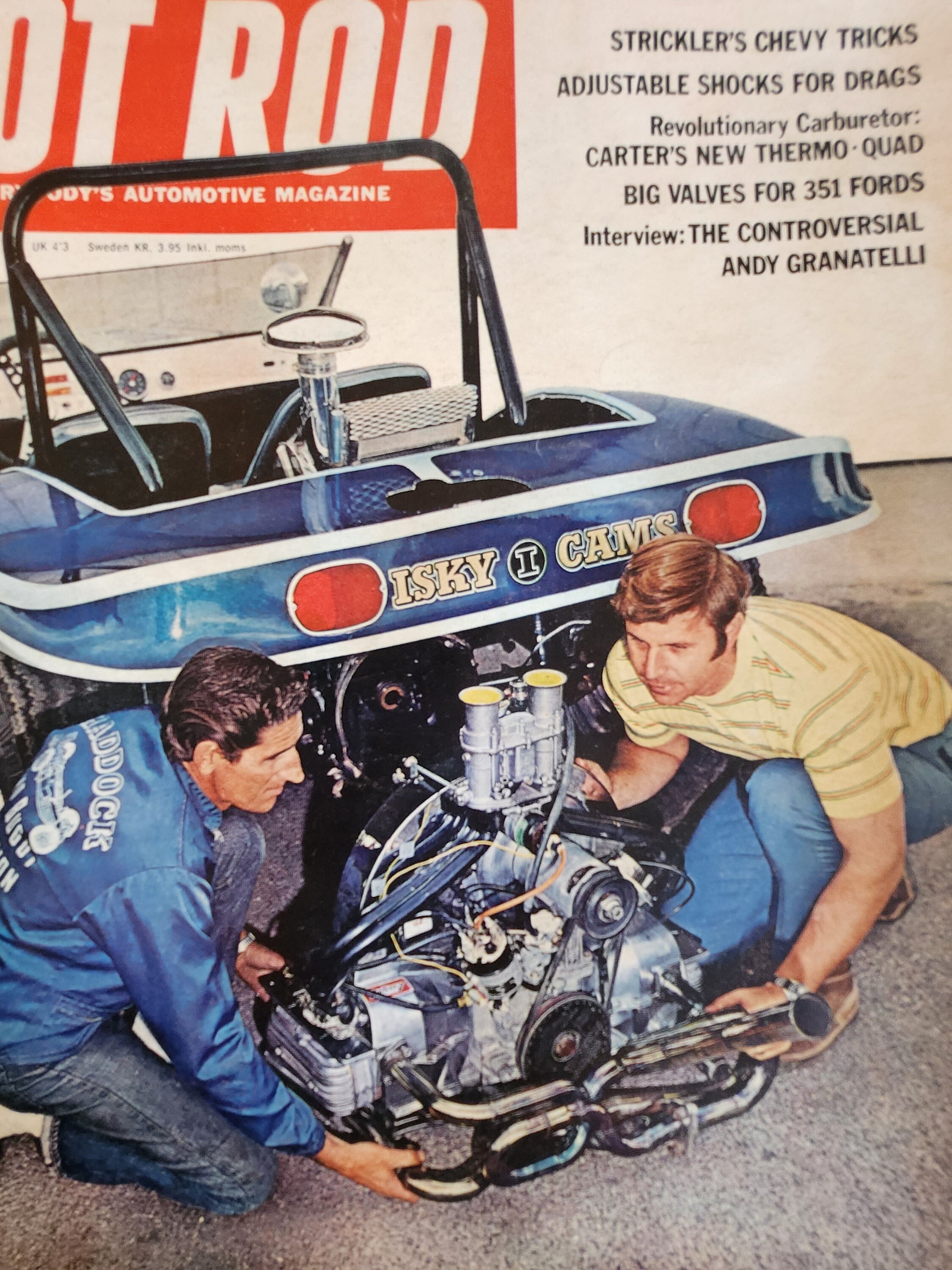 Front Cover Artwork From Hot Rod Magazine March 1969, Ft. Dune Buggies ...