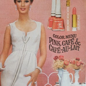Max Factor Cosmetics Vintage Advertising From Life Magazine March 6 ...