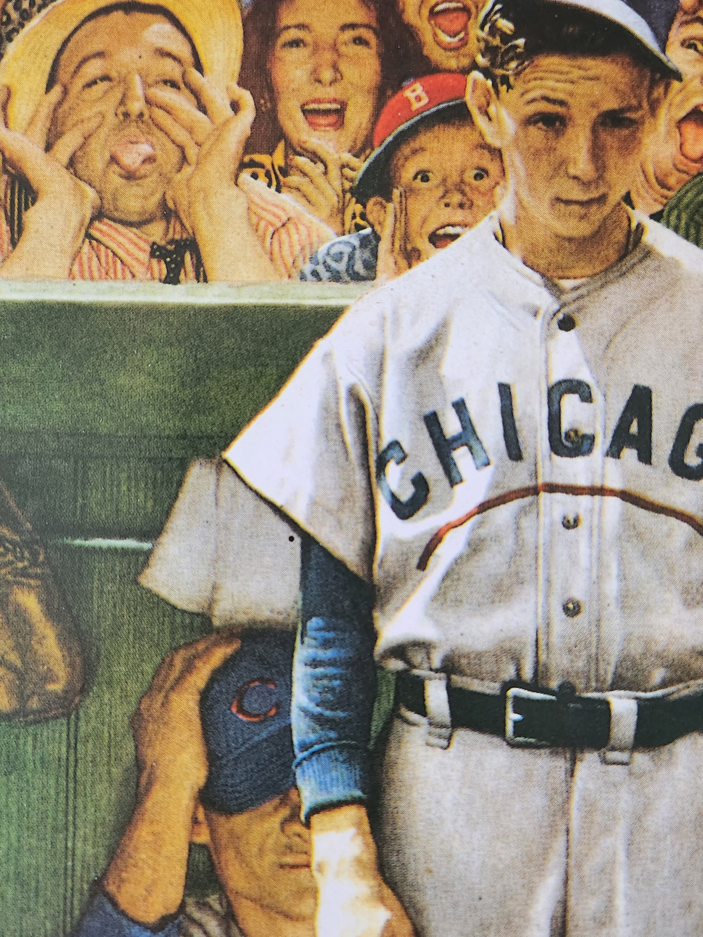 Norman Rockwell Print the Dugout, Saturday Evening Post Cover September ...