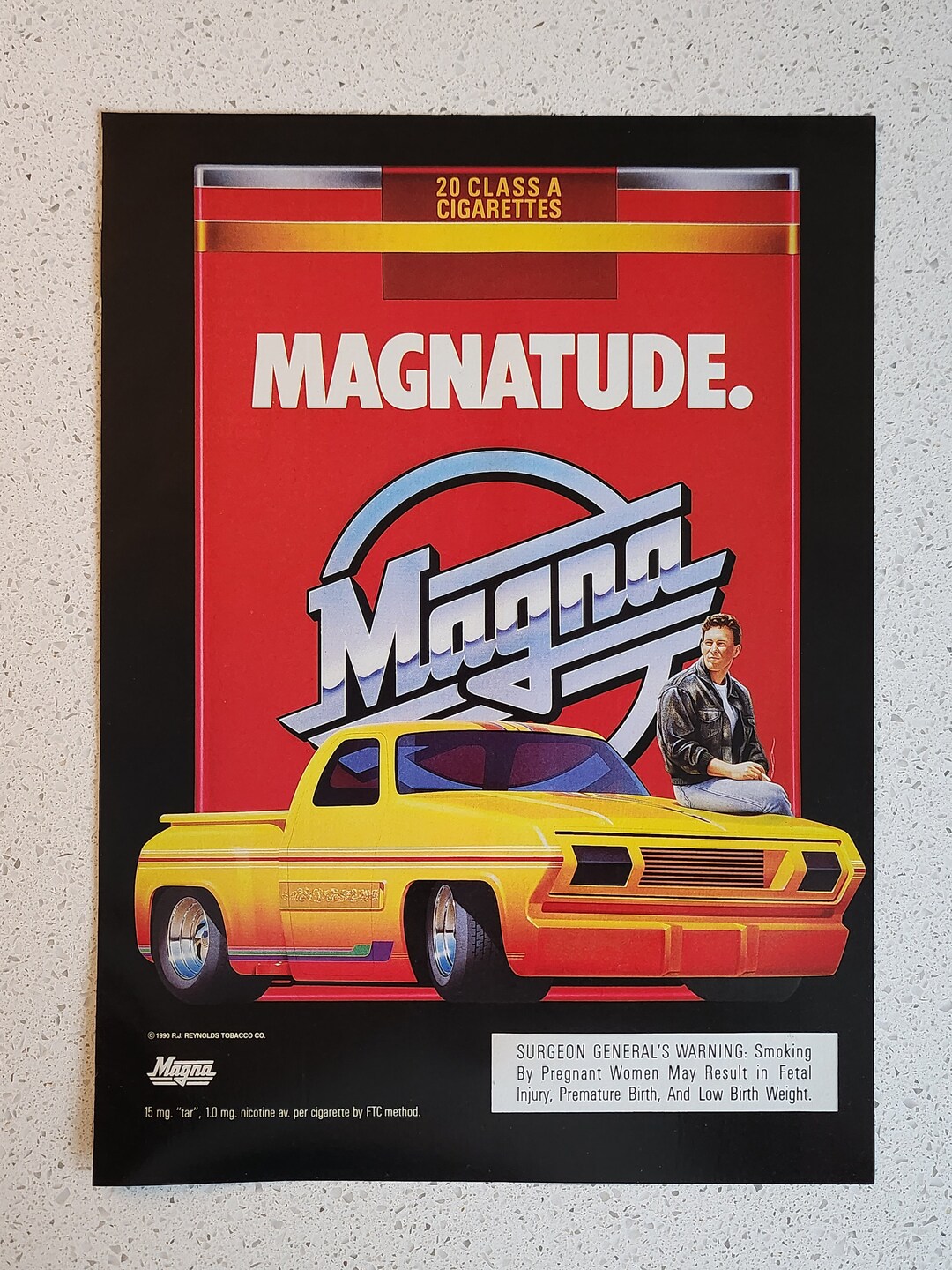 Magna Cigarette Advertising From Sports Illustrated Magazine - Etsy