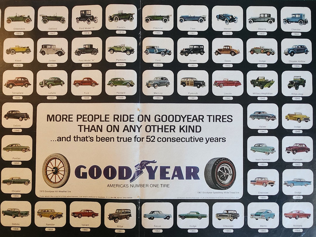 Vintage Goodyear Advertising From Life Magazine January 27, 1967 Issue ...