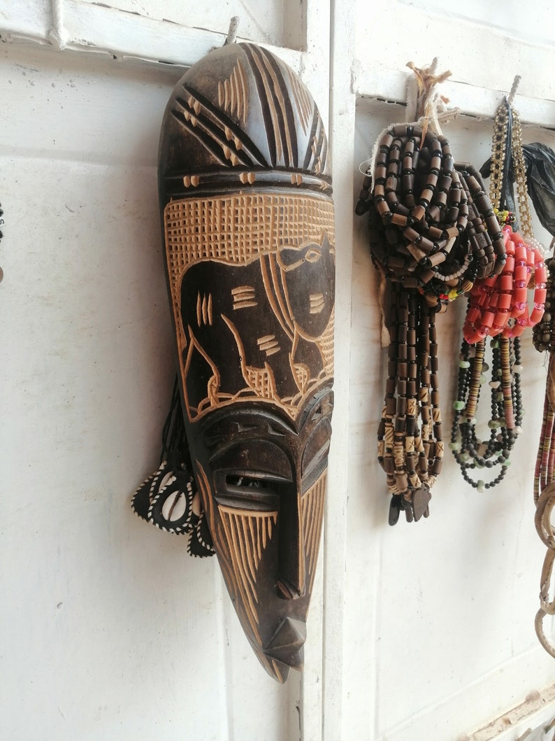 African Mask for Wall African Art - Etsy