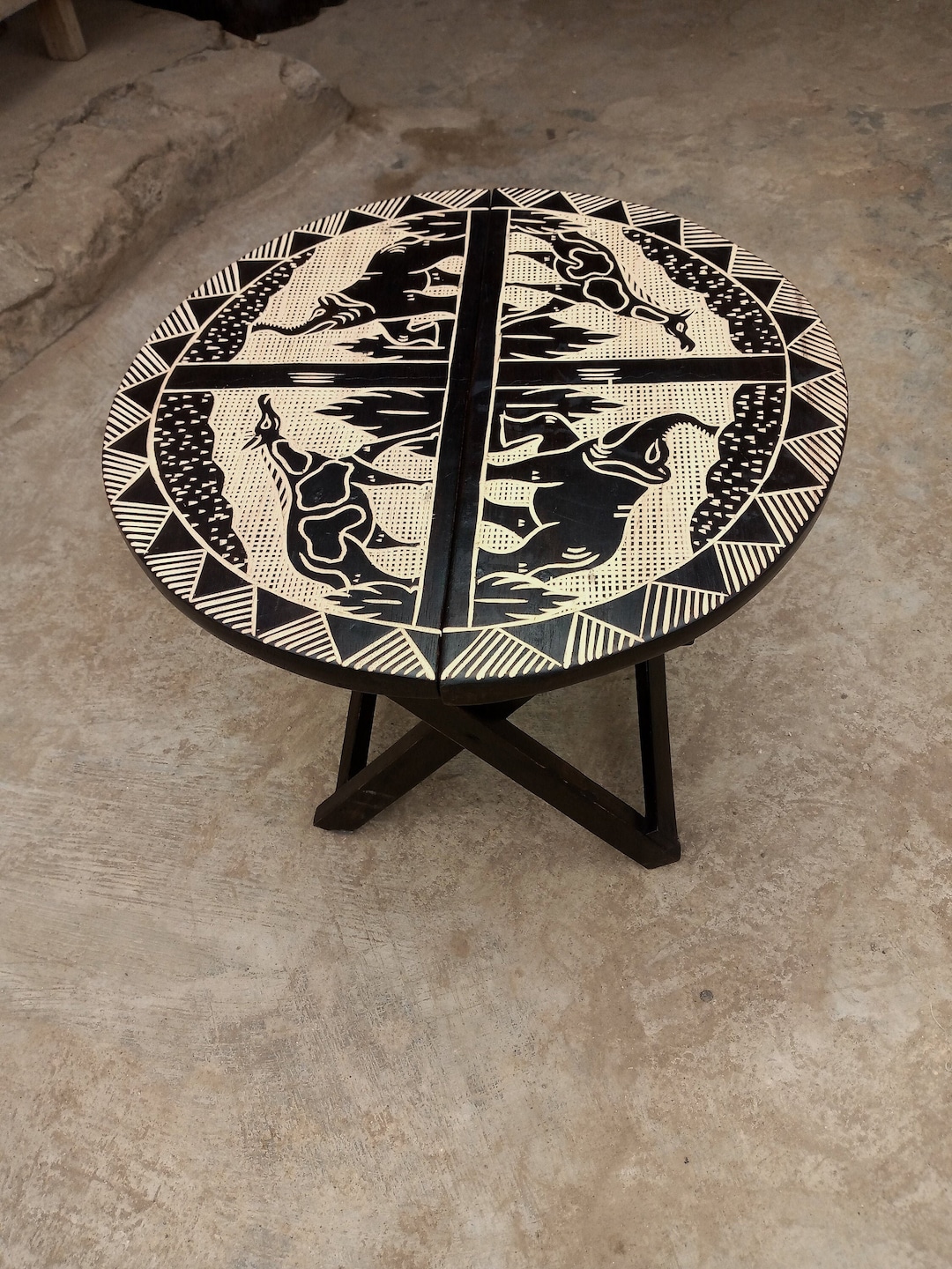 Small Folding Coffee Table, Plant Stand, Side Table - Etsy