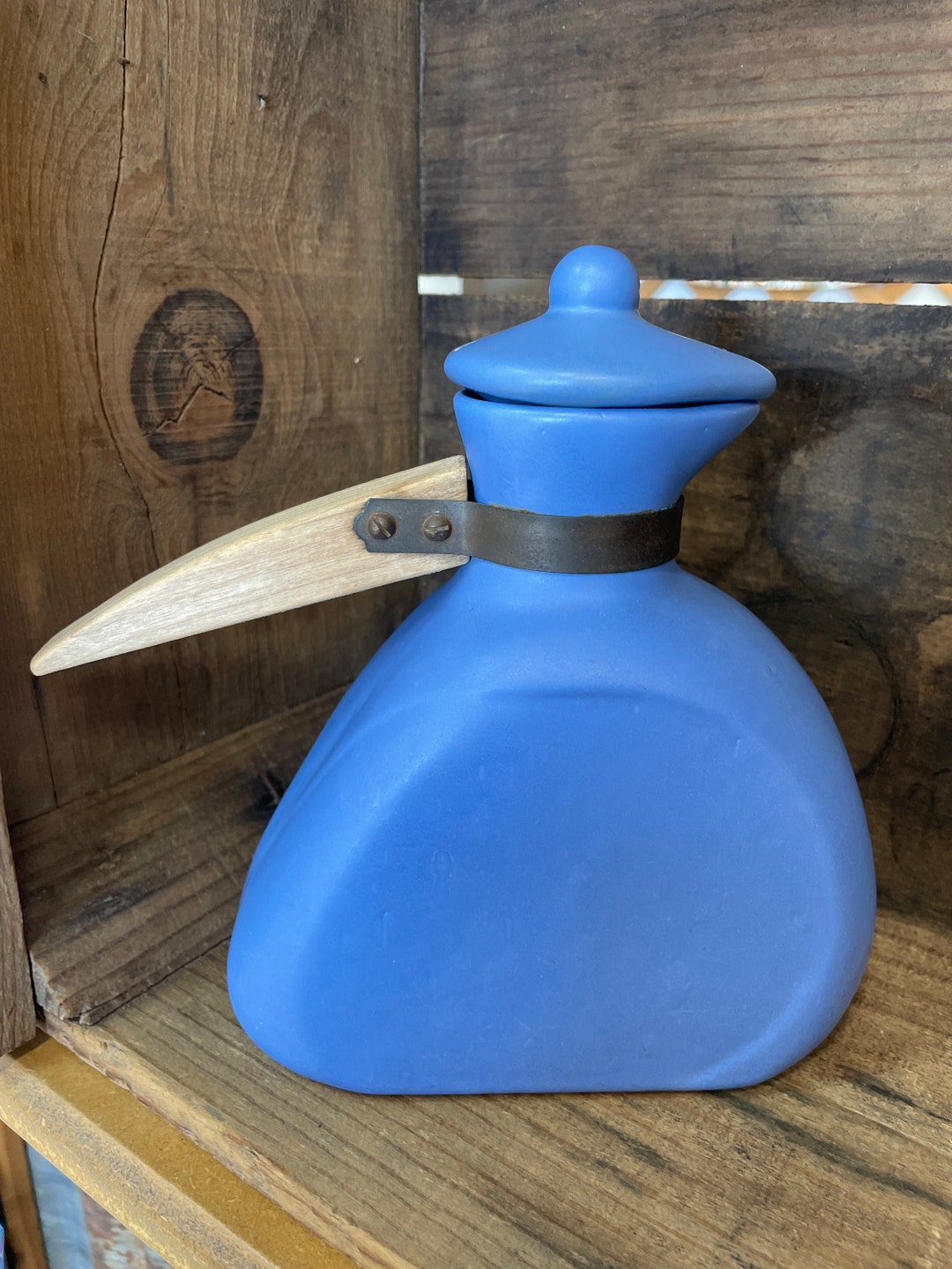 1930s California Ware Tudor Carafe Pot With Lid - Etsy