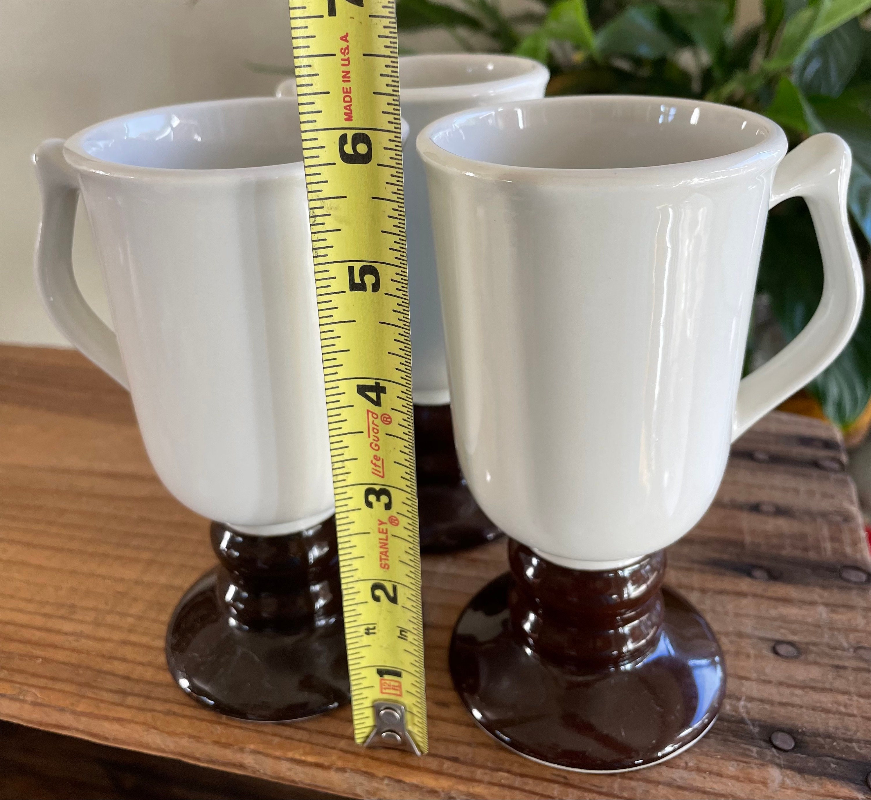 Set of 3 HALL Pottery Irish Coffee Mugs - Etsy