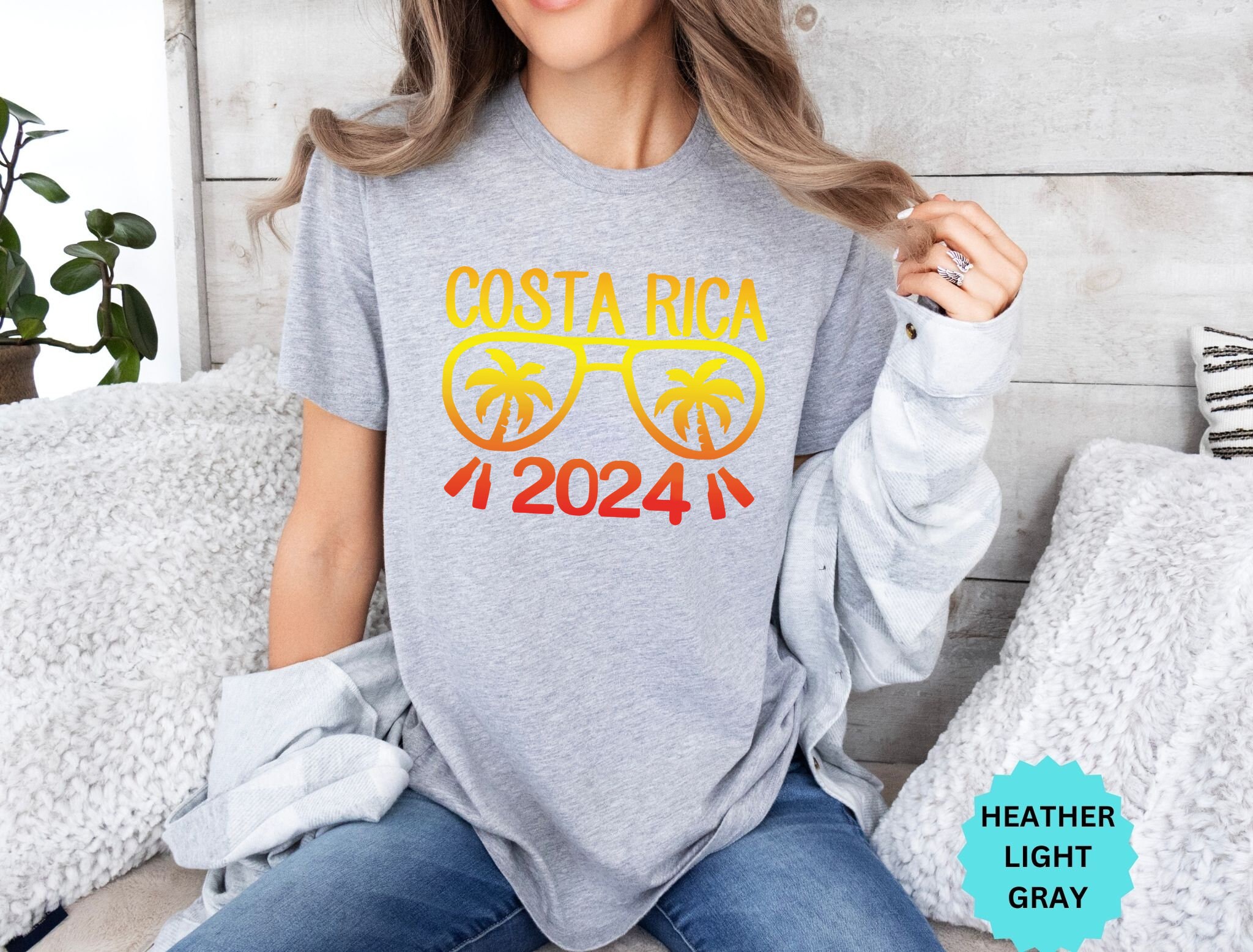 Costa Rica 2024 Vacation Shirt, Travel Sweatshirt, Family Summer Tee ...