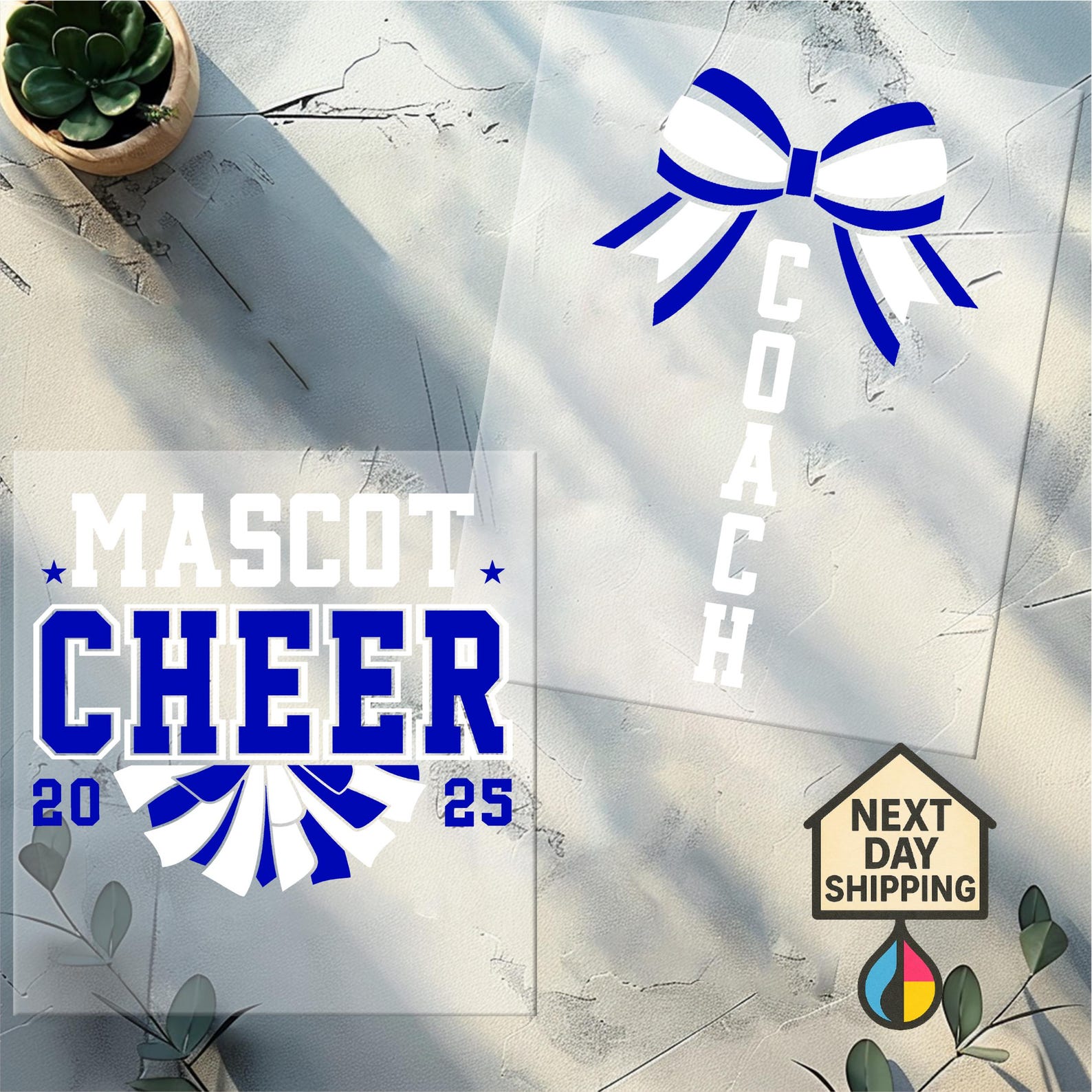 Cheer Team Mascot DTF Transfer, School Cheer Design, Ready to Press - Etsy