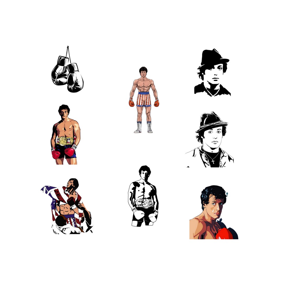 Balboa Boxing Svg Bundle Boxing Gloves Svg Boxing Png - Etsy