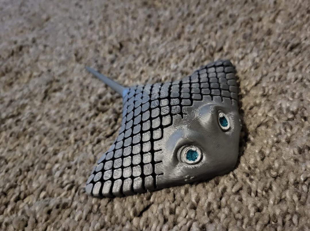 Articulated Manta Ray - Etsy