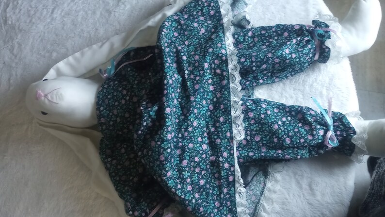 Vintage Hand Made 26 Inches Muslin Bunny Doll - Etsy