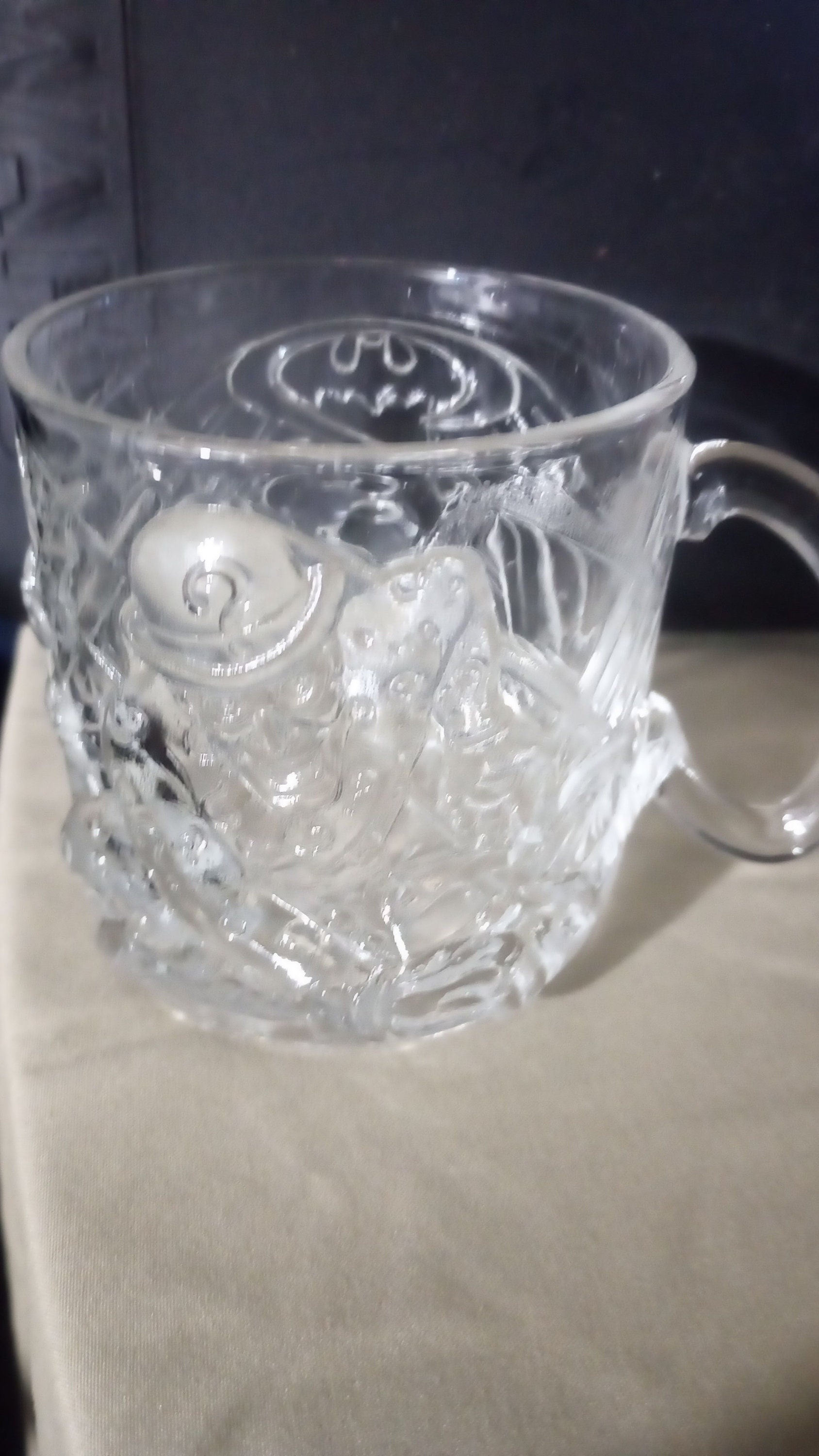 The Batman Series "the Riddler" 1980's Glass Cup - Etsy