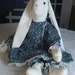 Vintage Hand Made 26 Inches Muslin Bunny Doll - Etsy