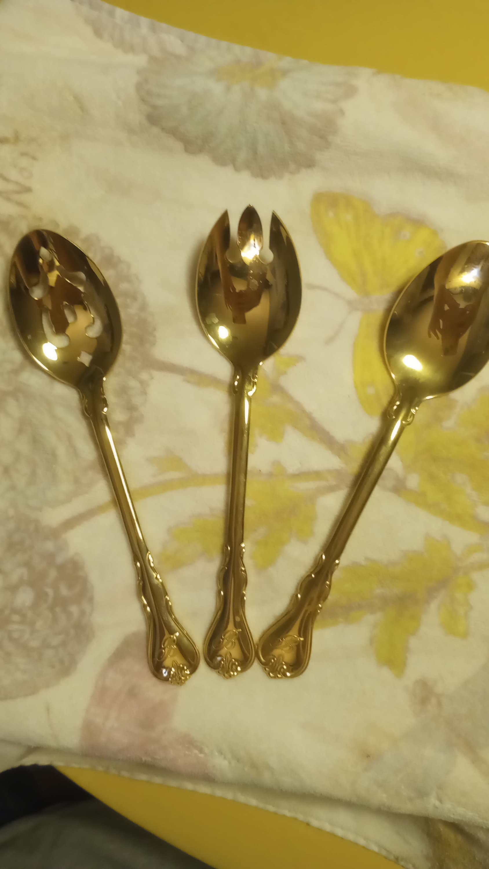 Cambridge Stainless Gold Silverware - Etsy