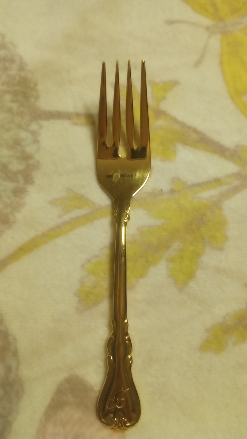 Cambridge Stainless Gold Silverware - Etsy