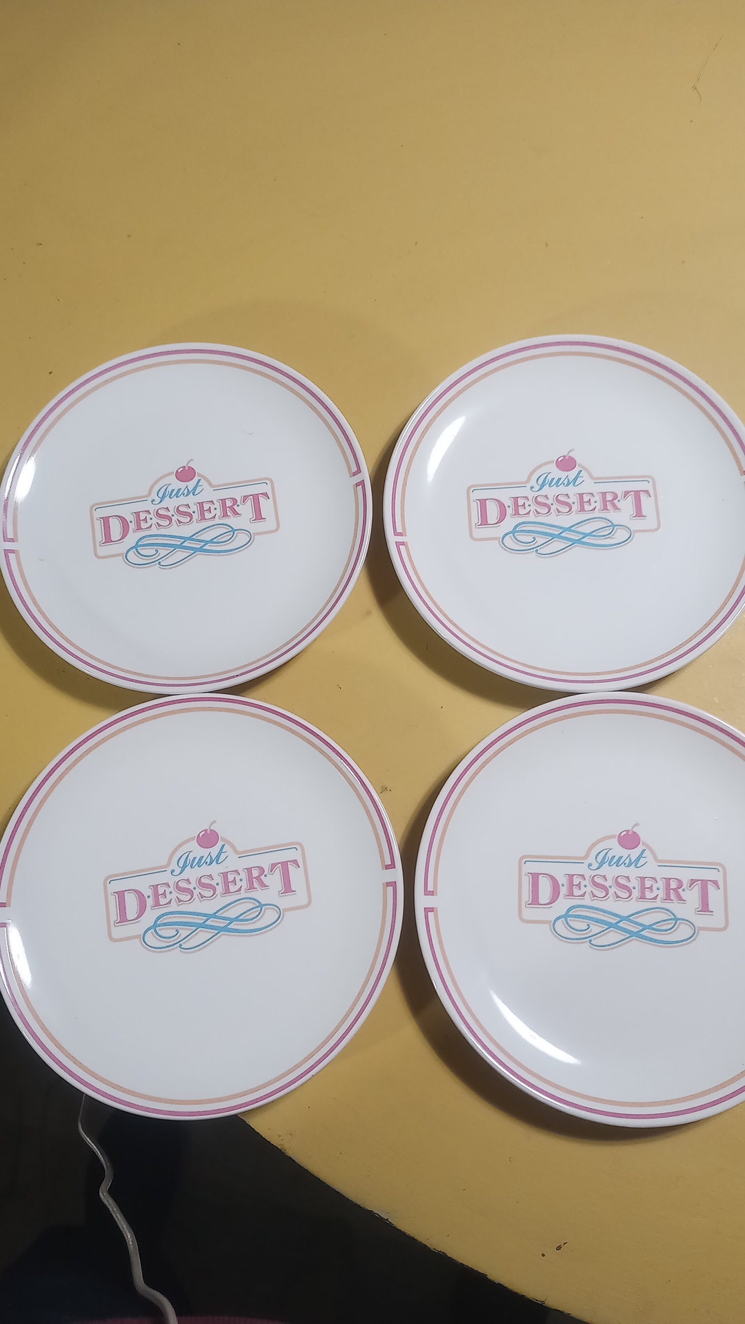 Just Dessert 7.25" Plates From Himark Japan - Etsy