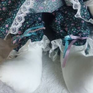 Vintage Hand Made 26 Inches Muslin Bunny Doll - Etsy