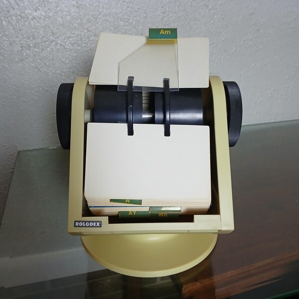 Large Rolodex - Etsy