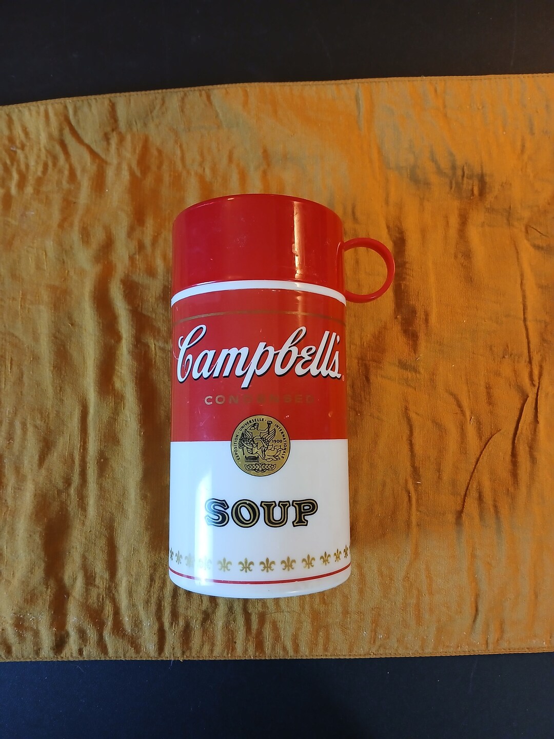 Vintage Campbell's Soup Thermos Container Mug Complete With Lids From ...