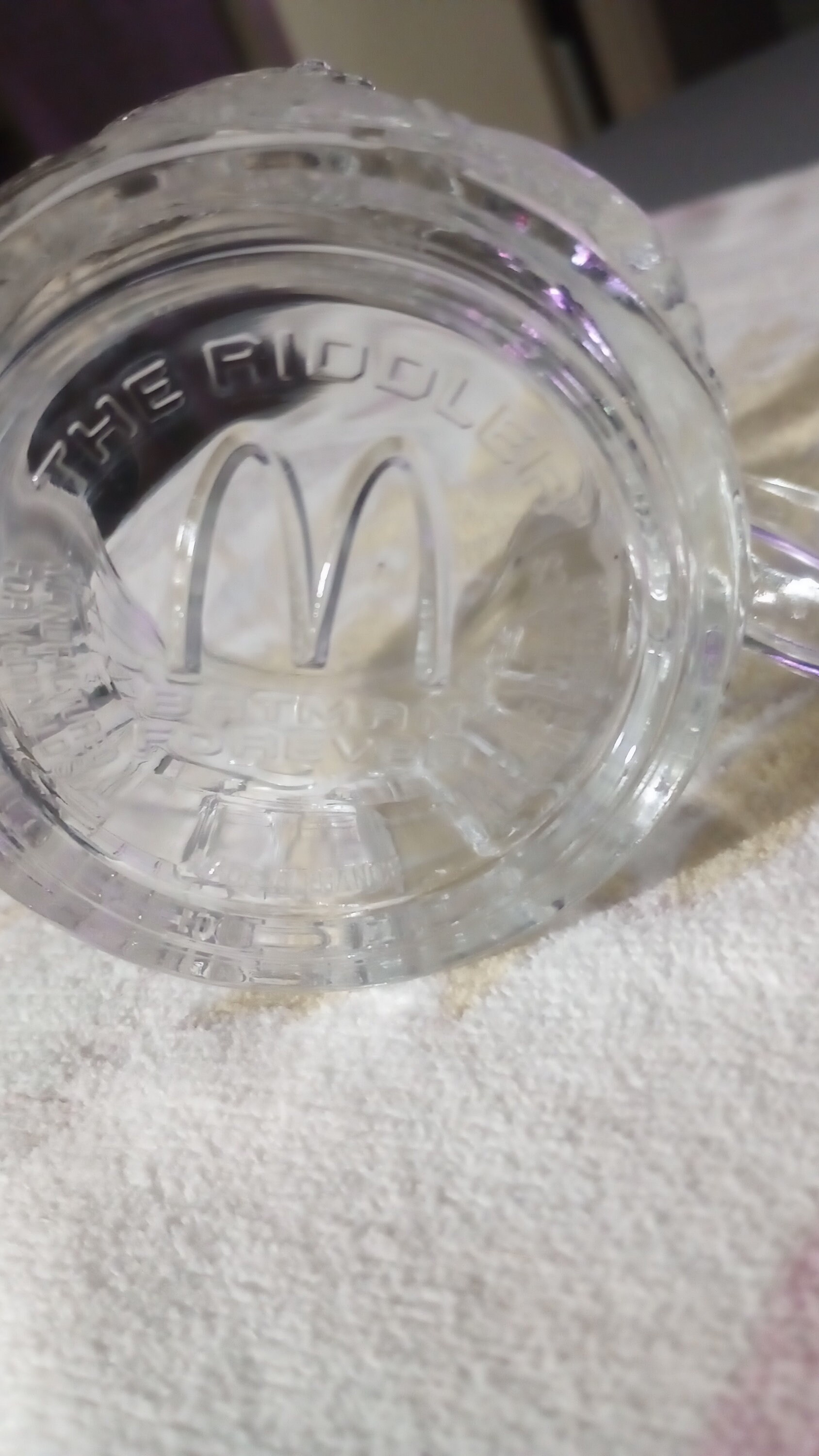 The Batman Series "the Riddler" 1980's Glass Cup - Etsy