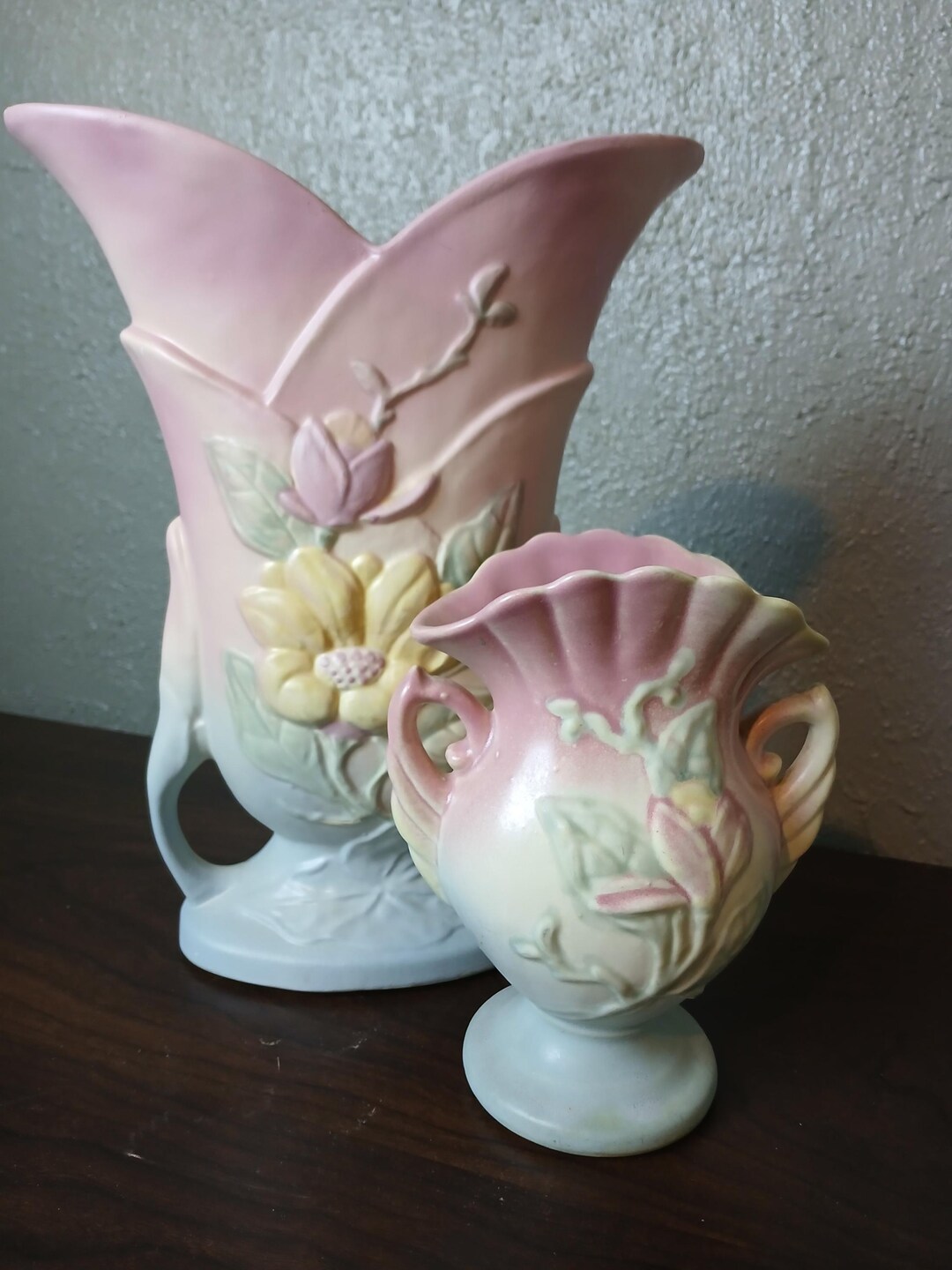 Vases Vintage HULL Pottery Matte Finish Small and Large.made in the ...