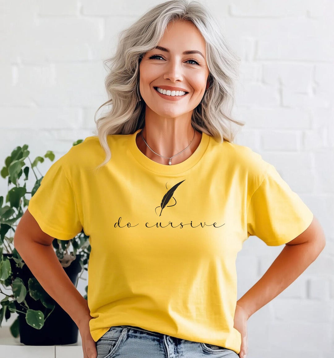 Do Cursive T-shirt, Writing Style Tee, Old School Shirt, Teacher Gift ...