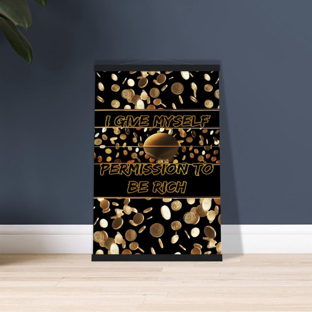 Gold Coins Art, Money Motivational Quotes, Money Manifestation Tools ...