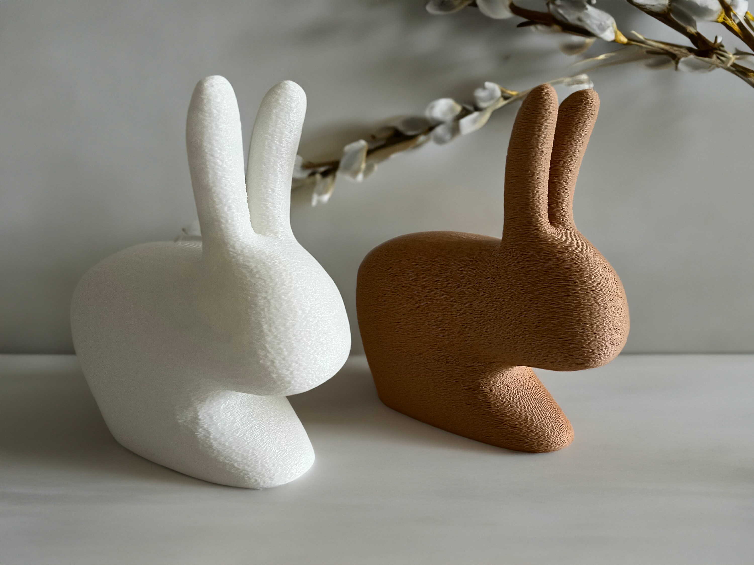 Easter Bunny Benji Buns Spring Decor Abstract 3D Printed - Etsy