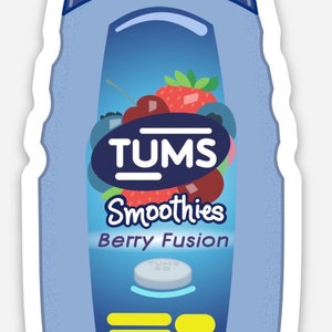 Tums Vinyl Sticker - Etsy