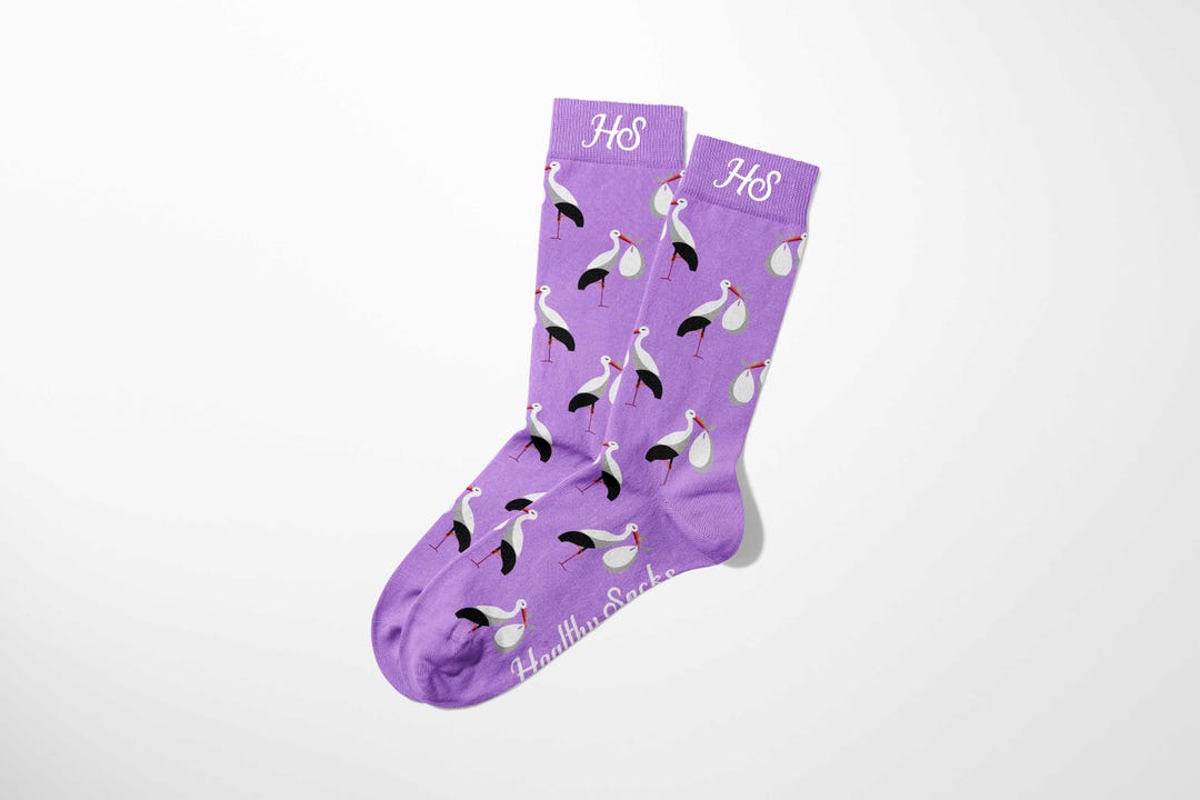 Stork Crew Socks – Maternity and Neonatal Care Socks | Thoughtful Gift ...