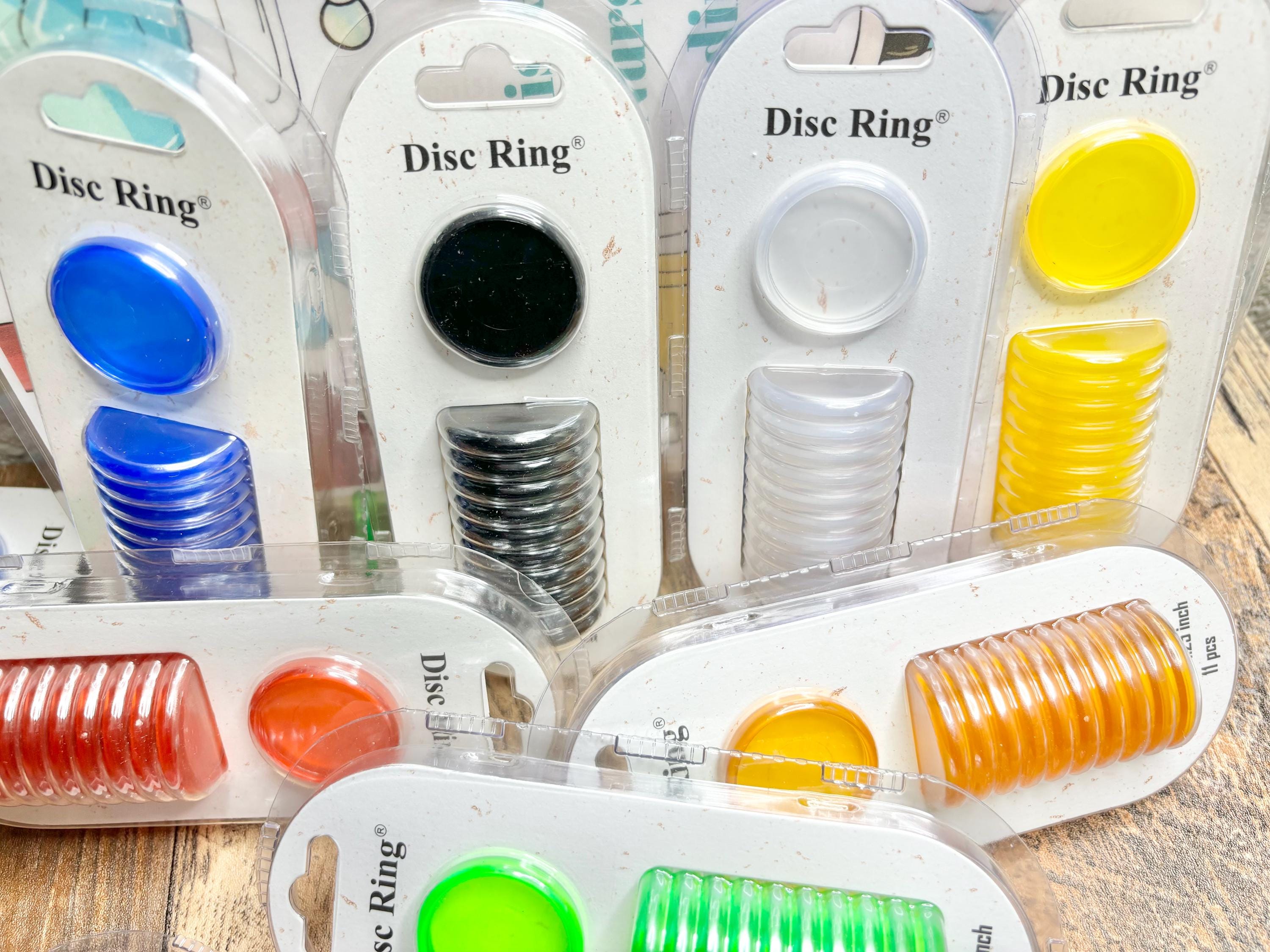 Color Binding Discs | Discbound Binding Discs | Plastic Happy Planner ...