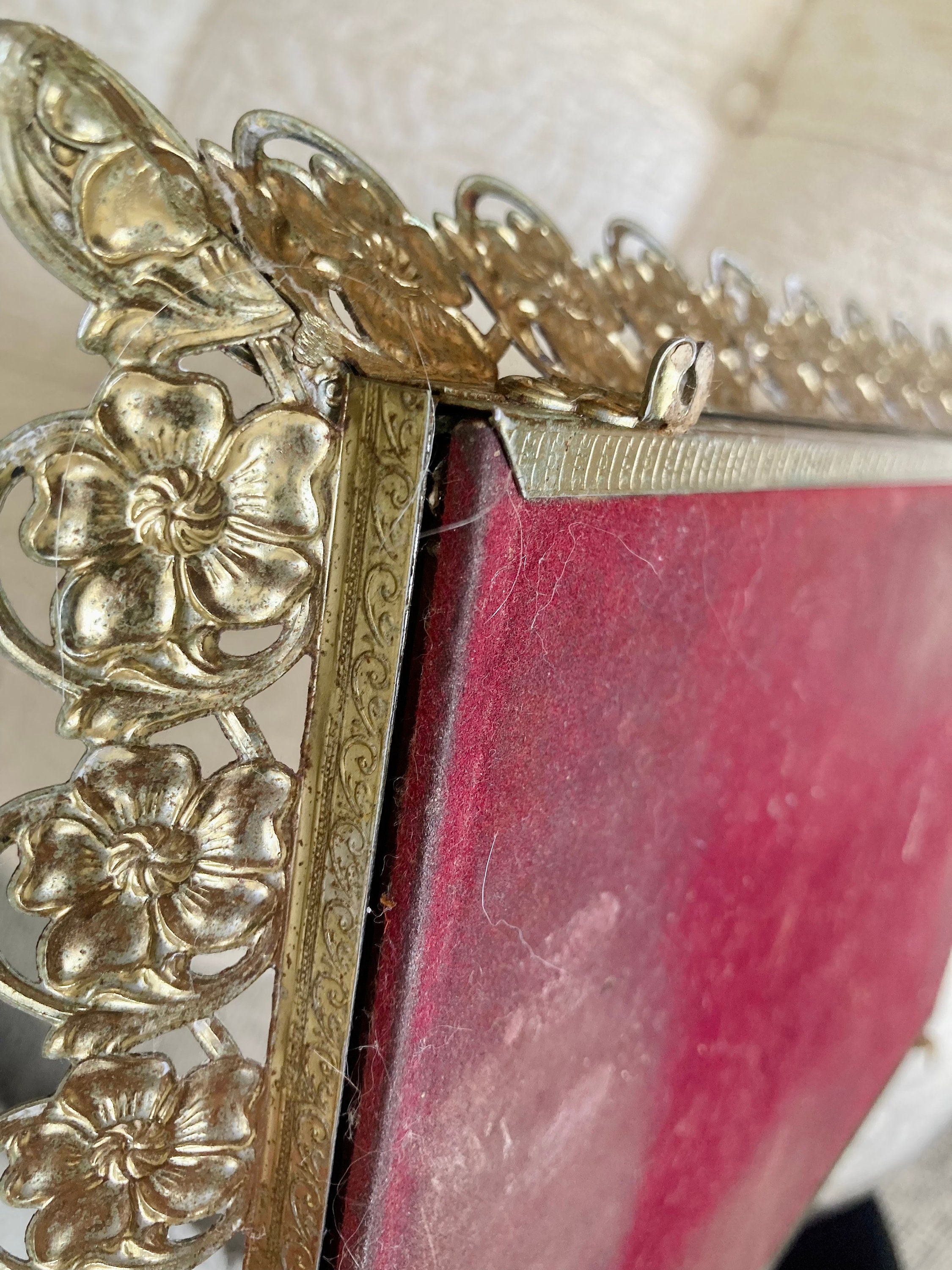 Vintage Mirror Vanity Tray, Rectangular - Etsy