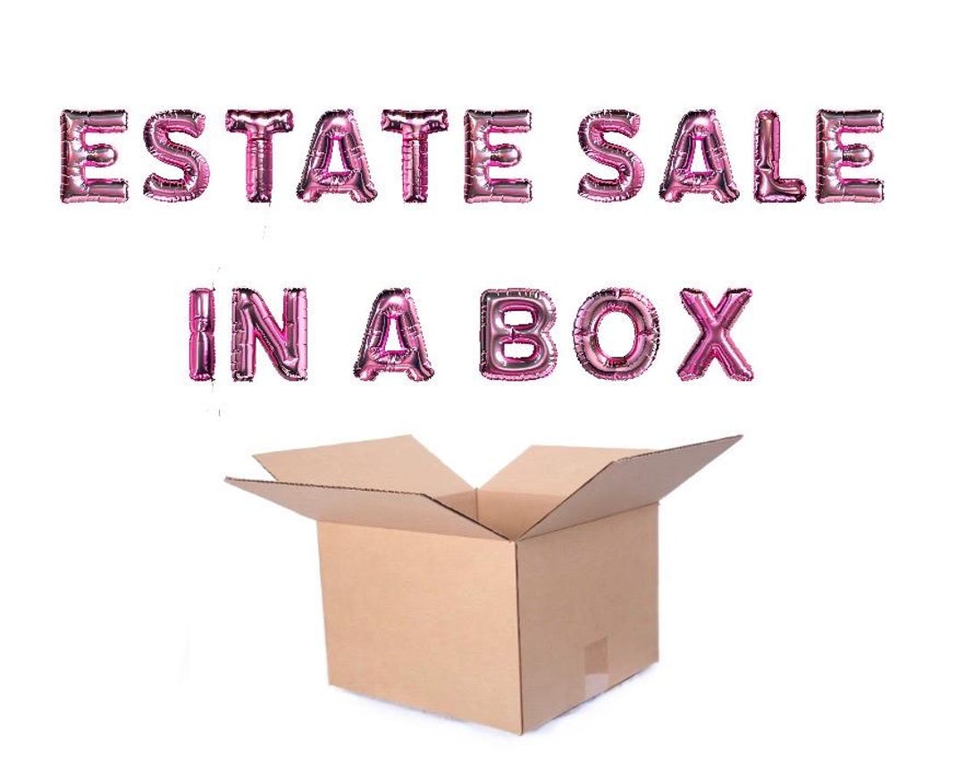 Estate Sale in a Box - Etsy