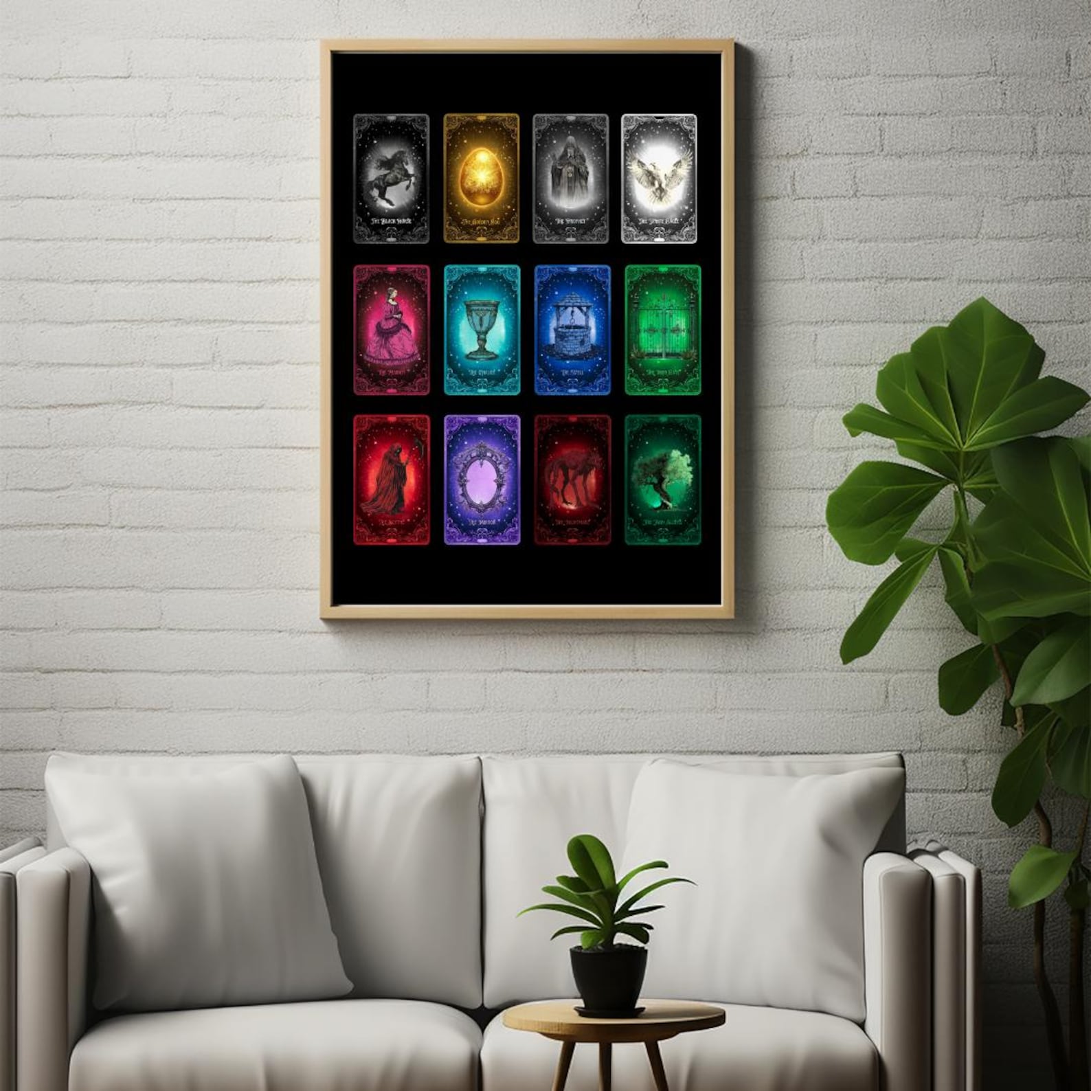One Dark Window Providence Cards Digital Download | Fantasy Art Print ...