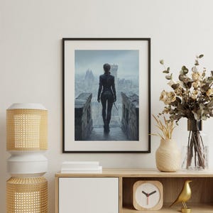 Violet on the Parapet Poster – Inspired by Fourth Wing, Empyrean Series ...