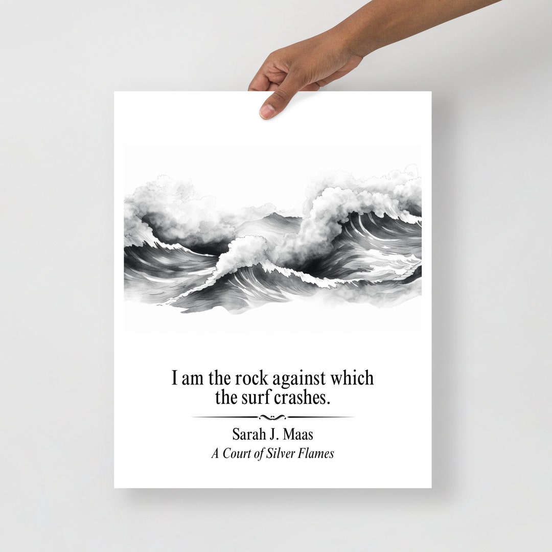 Rock Against Which the Surf Crashes - ACOSF Wall Wart - Minimalist ...
