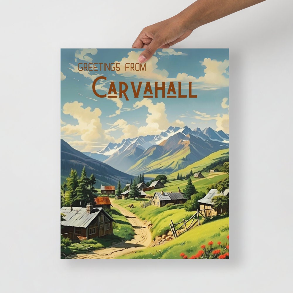 Greetings From Carvahall Eragon Series Digital Download Art Christopher ...