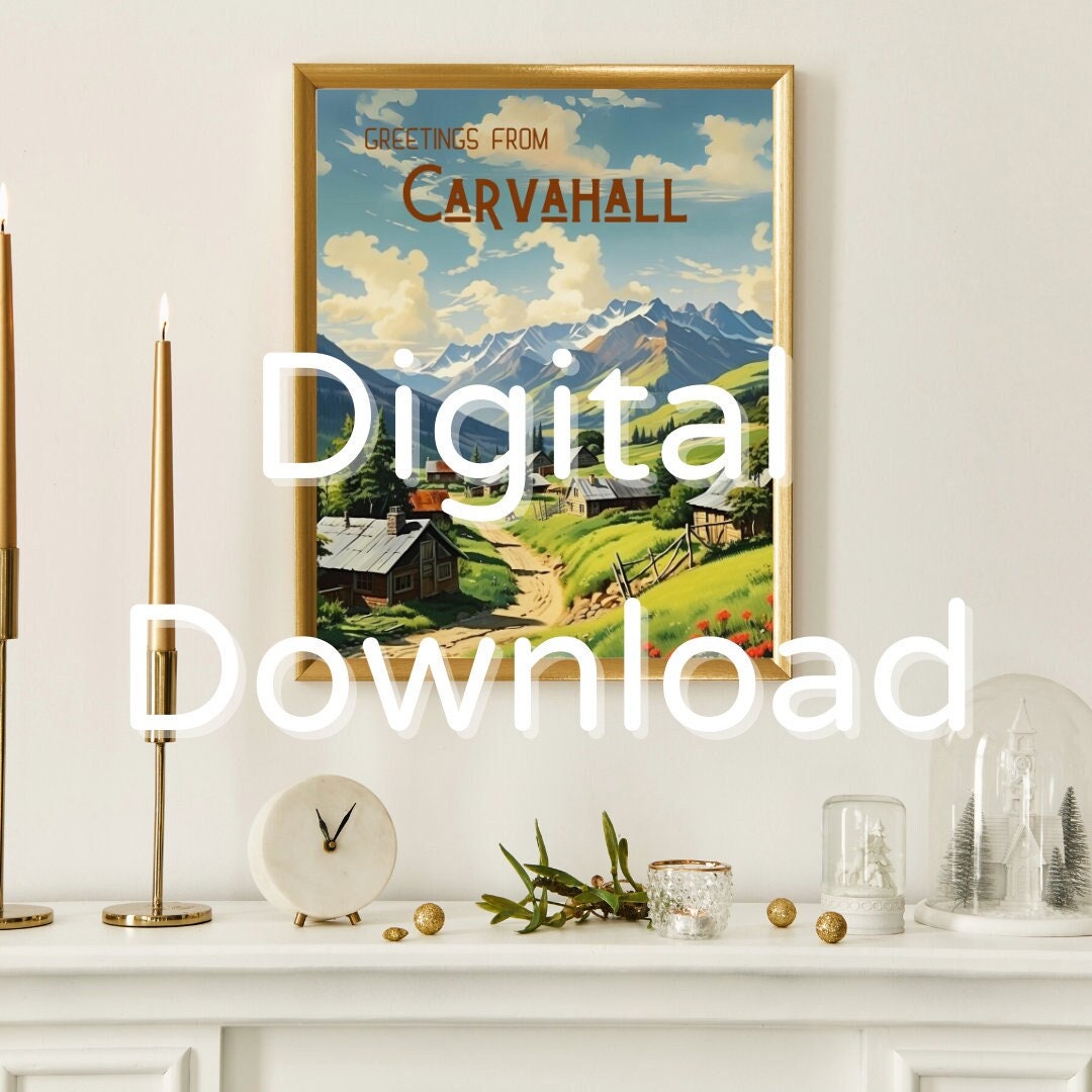 Greetings From Carvahall Eragon Series Digital Download Art Christopher ...