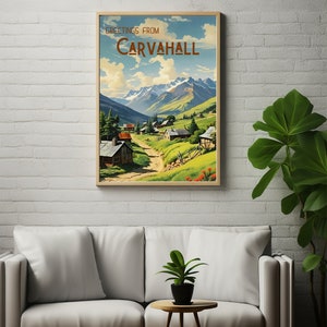 Greetings From Carvahall - Eragon Fantasy Decor - Alagaesia ...